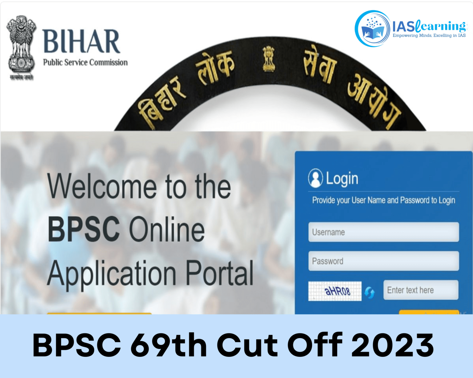 BPSC Previous Year Cut-Off: A Glimpse into Examination Standards📚📚📚Unlock Success - iaslearning.in